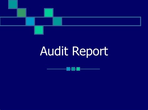 Ppt Audit Report Powerpoint Presentation Free Download Id 5418478