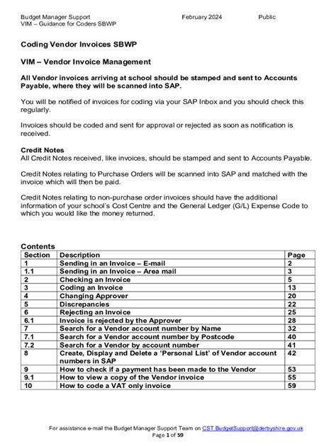 Fillable Online Utilising OpenText Vendor Invoice Management VIM For