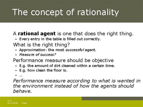Introduction To Artificial Intelligence Agents Chapter 2 This