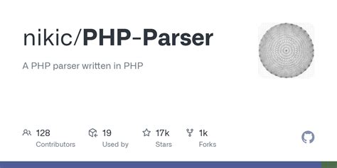 Github Nikicphp Parser A Php Parser Written In Php