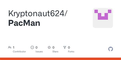 github kryptonaut624 pacman