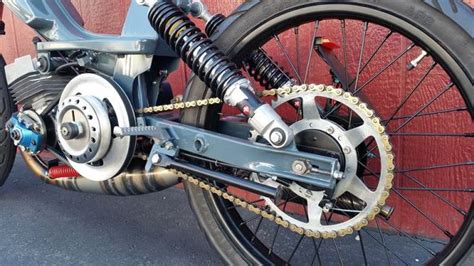 The Perfect Moby Custom Moped Bobber Bikes Moped Scooter