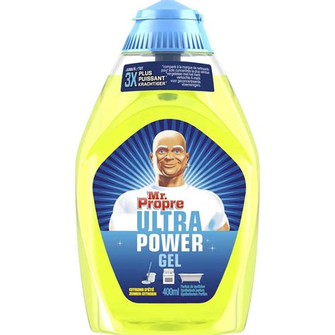 MR PROPRE Gel nettoyant ménager multi usages citrons d été 400ml pas