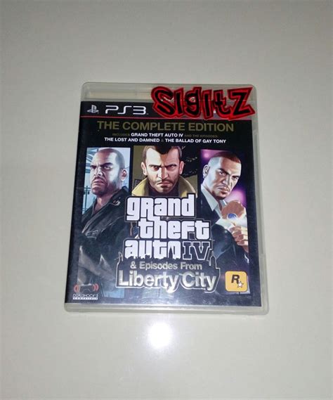 Jual Bd Ps3 Kaset Game Grand Theft Auto Iv The Complete Edition Gta 4