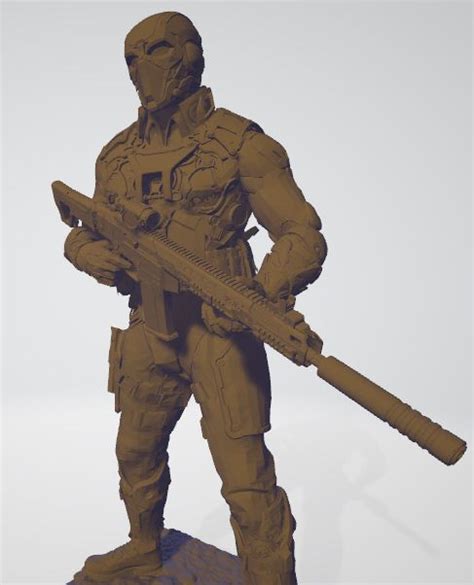 Stl File Horangi Watcher Season 4 Mw3 Call Of Duty 🤙 ・3d Print