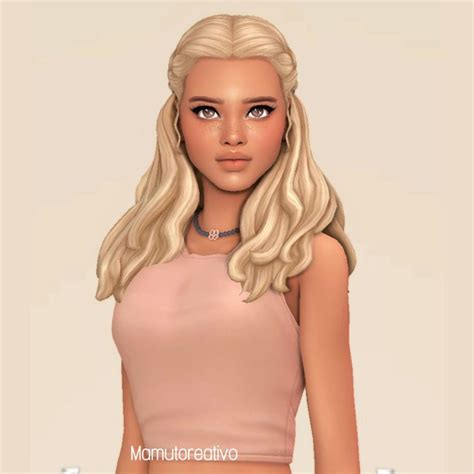 Emily Gallery ID Mamutcreativo Hair By Simstrouble