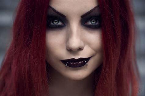 Darya Goncharova Darya Goncharova Goth Beauty Model Photography