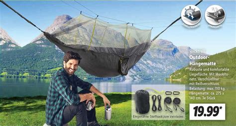 Rocktrail Outdoor Hängematte Angebot Bei Lidl 1prospekte De