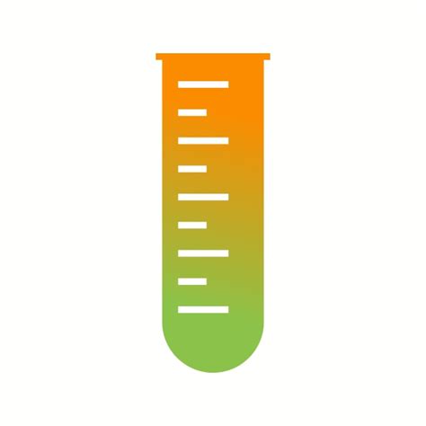 Testing Tube Clipart PNG Images Beautiful Test Tube Vector Glyph Icon