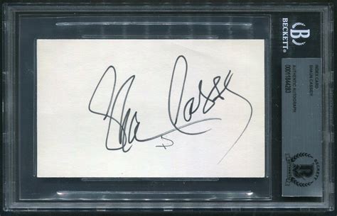 Shaun Cassidy Autographed Signed Index Card Singer Da Do Ron Ron Actor
