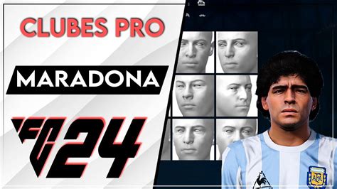 How To Make Maradona In Ea Fc 24 Youtube