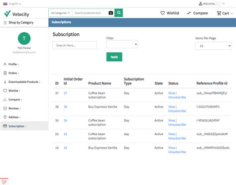 Laravel Ecommerce Product Subscription Recurring Payment Module Webkul