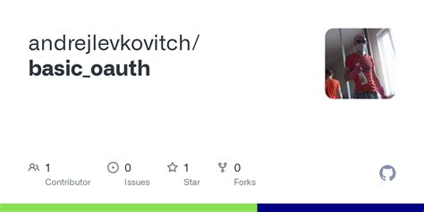 GitHub Andrejlevkovitch Basic Oauth