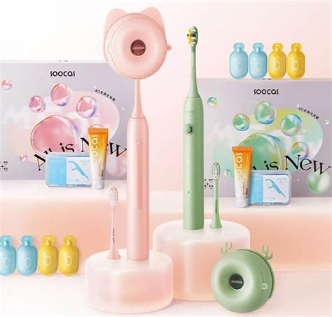 ᐈ Зубная электрощетка Soocas D3, Green – купить в интернет-магазине ...