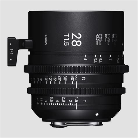 Sigma Cine 28mm T15 Ff Metric Lens Sony Mount Wex Photo Video