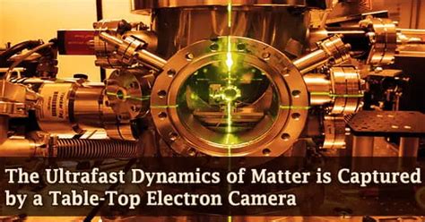 The Ultrafast Dynamics Of Matter Is Captured By A Table Top Electron