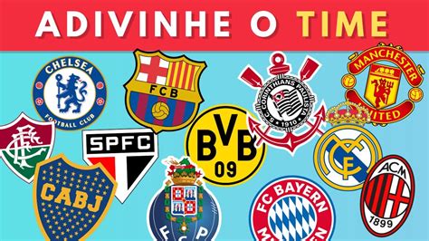Adivinhe O Time De Futebol Pelo Escudo Desafio De Futebol Quiz