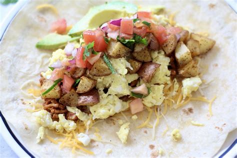 Ultimate Chorizo And Egg Breakfast Burrito