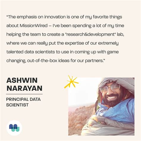 Missionwired On Linkedin Were Super Excited To Celebrate Ashwin Narayans One Year Anniversary