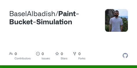 GitHub BaselAlbadish Paint Bucket Simulation