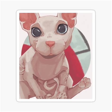 Bingus Cat Sticker For Sale By Zanbo Redbubble