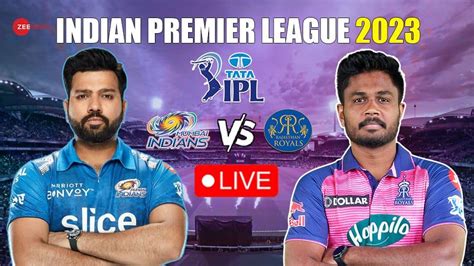Highlights Mi Vs Rr Ipl 2023 Cricket Score And Updates Mi Beat Rr By
