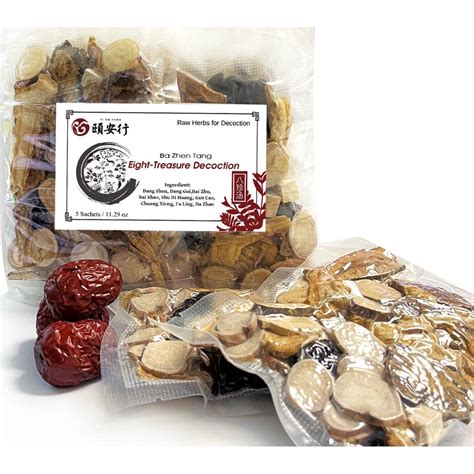 Ba Zhen Tang Eight Treasure Decoction Raw Herbs Weee