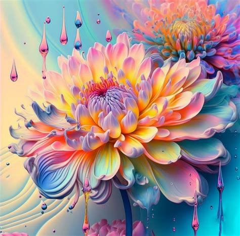 Pin De Оля Котикова En палитра цветов Flores Pintadas Pintura Con Diamantes Arte Con Flores