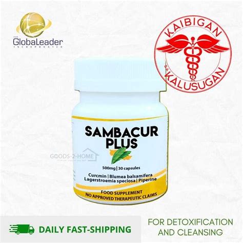 [theglobaleader] Sambacur Plus Curcumin Sambong Banaba And Piperine Healthcare Supplement
