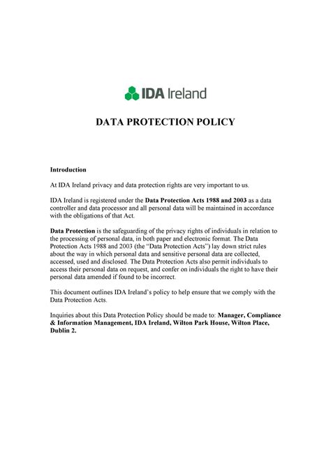 42 Information Security Policy Templates [cyber Security] ᐅ Templatelab