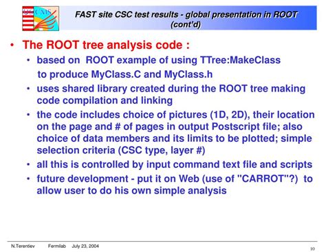 Ppt Fast Site Emu Csc Test Results A Global View From Root Powerpoint Presentation Id 5621362