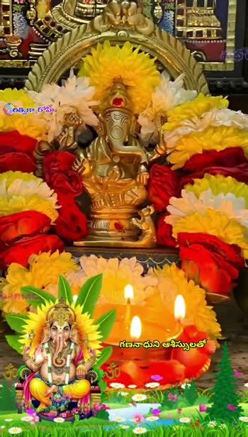 🕉️ గణపతి బప్పా మోరియా 🕉️ గణపతి బప్పా మోరియా 🌷బుధవారం స్పెషల్ విషెస్