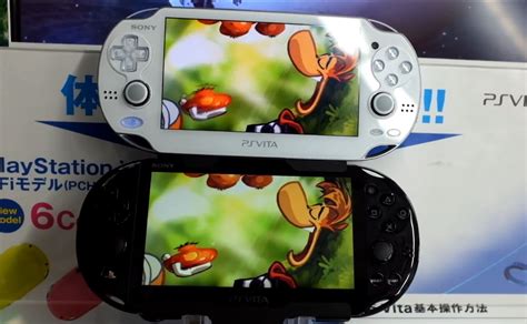 PS Vita 1000 OLED And Vita 2000 LCD Screen Difference Corrected By