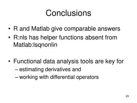 Ppt Functional Data Analysis In Matlab And R Powerpoint Presentation Id 5062370