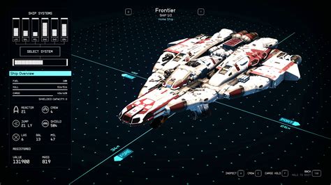 My Upgraded Frontier R Starfield