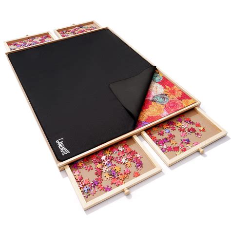 Gamenote Jigsaw Puzzle Board With Cover Mat Portable Large Puzzle