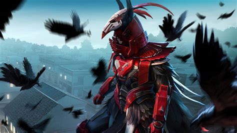 Download Blood Raven X Suit And Moon Wallpaper