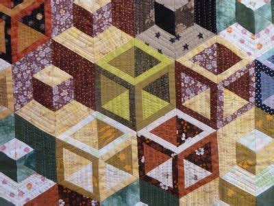 1000 Images About Tumbling Blocks Quilts On Pinterest
