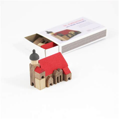 Ddr Plattenbau Wbs70 Neubaublock Miniatur Holzbausatz Sightbox