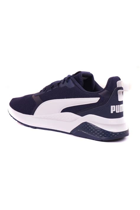 Puma 387649 03 Anzarun FS Renew Lacivert Beyaz Erkek Spor Ayakkab