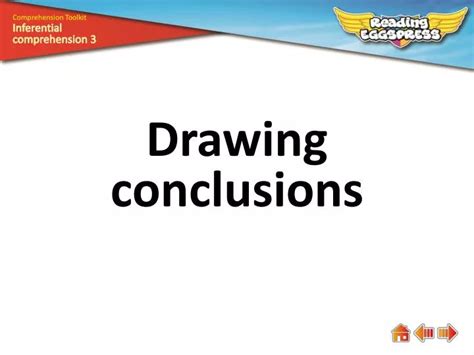 PPT Drawing Conclusions PowerPoint Presentation Free Download ID