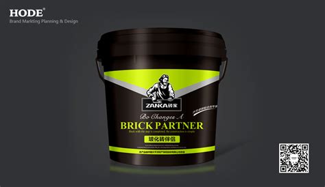 防水涂料包装瓷砖胶包装设计