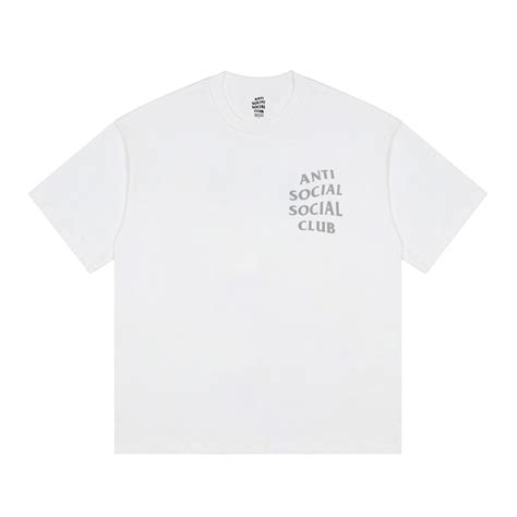 ANTI SOCIAL SOCIAL CLUB ASSC 3M反光夏季BF短袖oversize男女T恤 虎窝淘