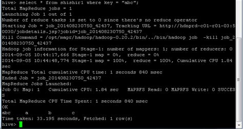 Hadoop Hive To Hbase Integration Using Mapreduce Instead Of Hbase
