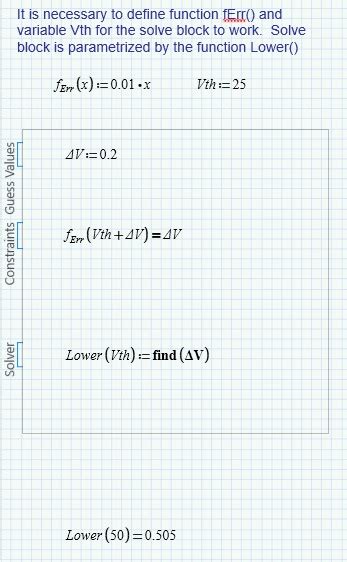 Solved Solve Block Finds No Solution Ptc Community