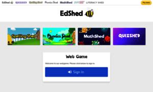 Play Spellingshed EdShed Web Game Spelling Shed And MathShed