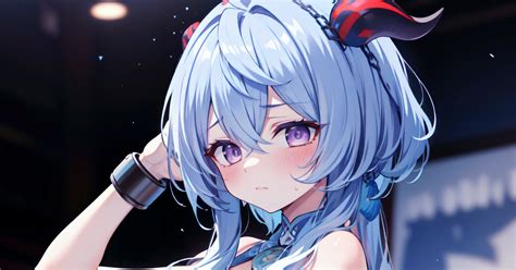 原神 アコドレスを着させられた甘雨ちゃん Unajyuのイラスト Pixiv