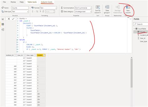 Solved New Column With Blank Value Count Microsoft Fabric Community