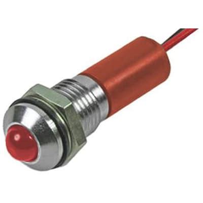 APEM Components Q8P3CXXR12E LED Indicator Sealed 8mm Prominent
