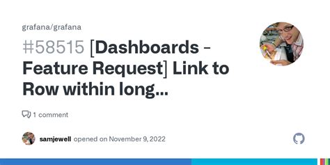 [dashboards feature request] link to row within long dashboard
